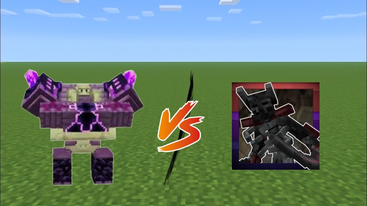 Ender guard VS mutant more || mob battle || minecraft bedrock || - YouTube