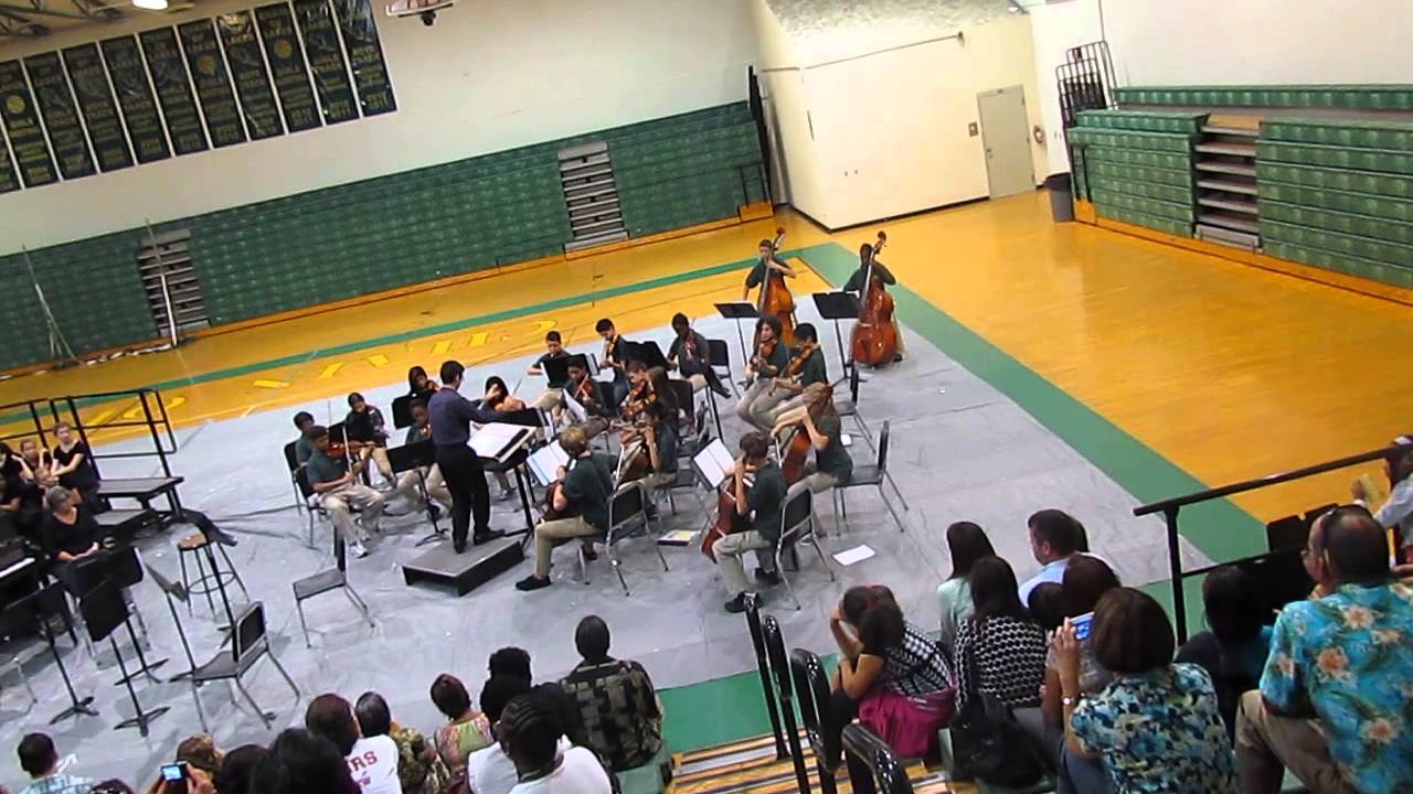 Siju's (Appu) first Chamber concert at Chain of Lakes, Middle School ...