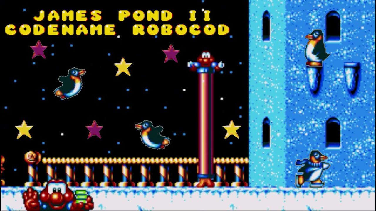 James Pond 2 Codename Robocod Sega Longplay - YouTube