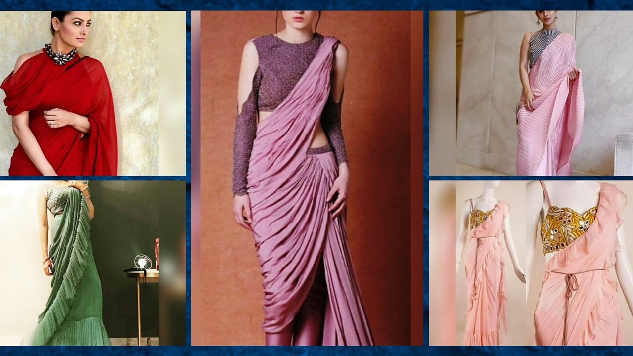Unique Saari Designs 2020_Latest & Stylish saari designs - YouTube