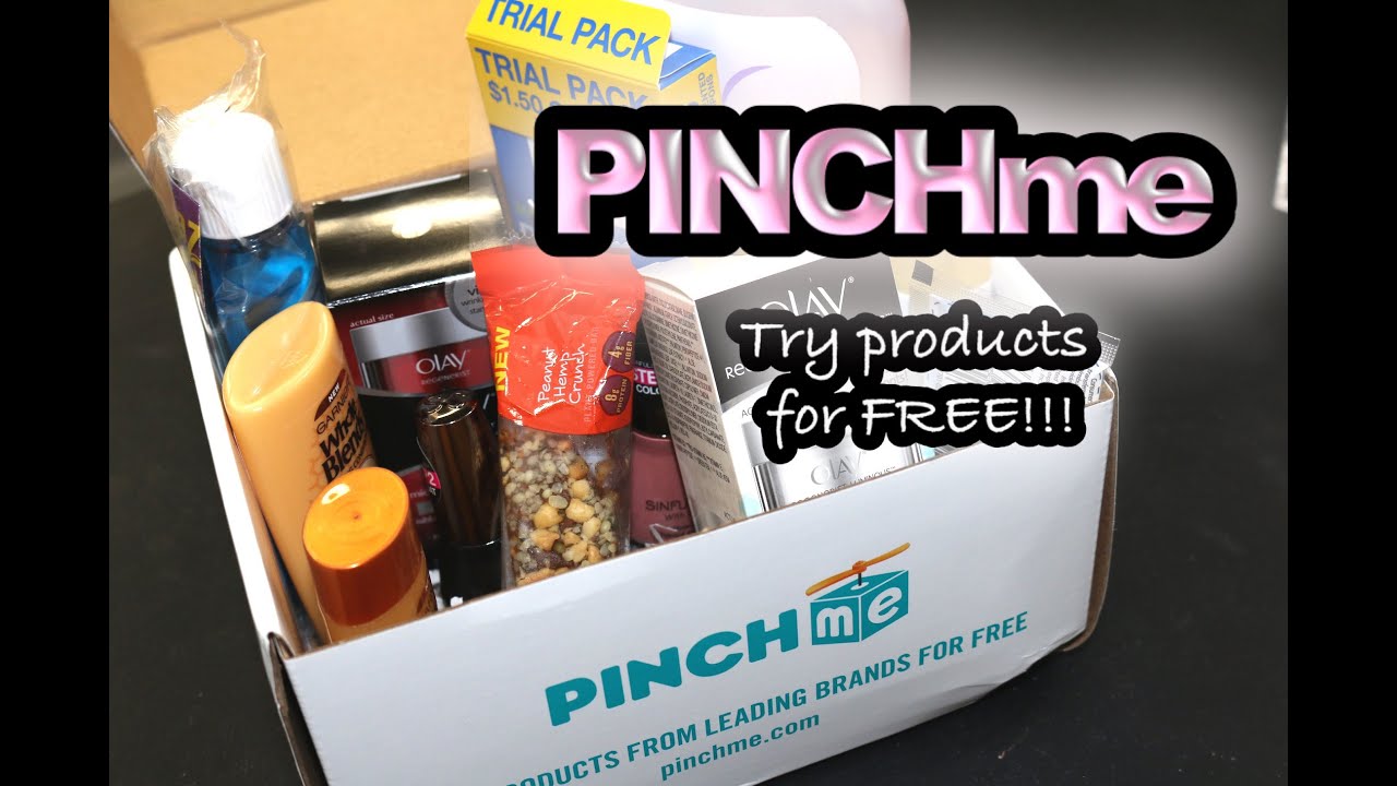 PINCHme BOX | Try Products for FREE!!! - YouTube
