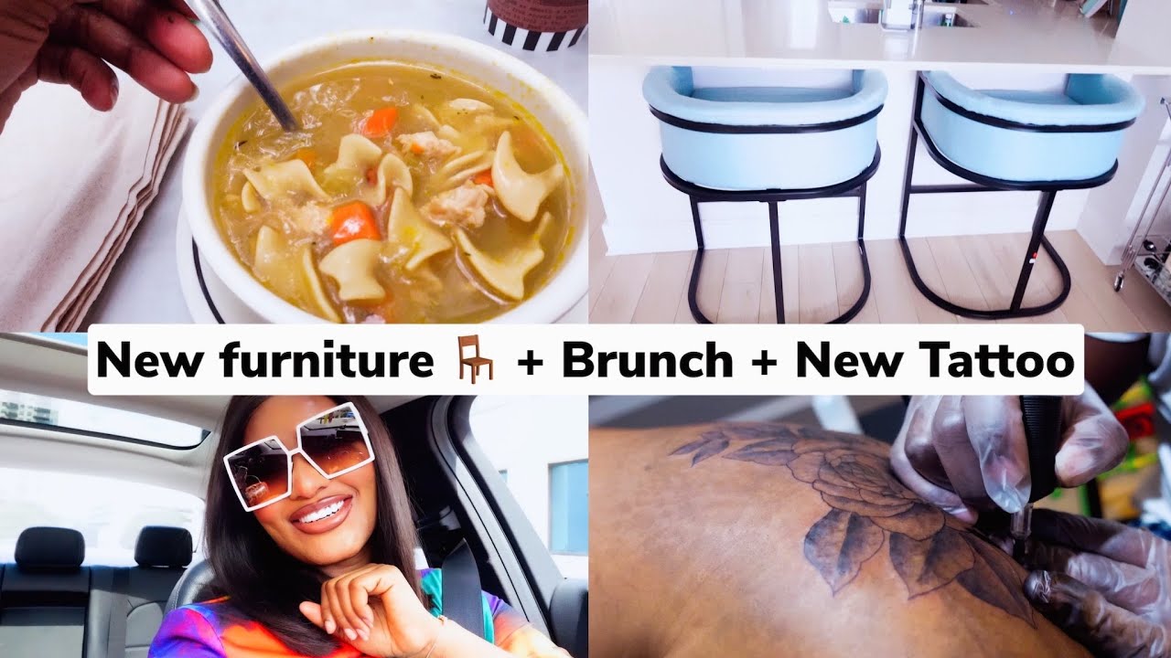 WEEKLY VLOG | NEW BAR STOOLS | NEW TATTOO | LIFE UPDATE | CreamyJoy ...