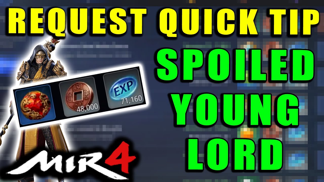 MIR4 - Spoiled Young Lord - Find the Land With a Peculiar Statue Guide ...