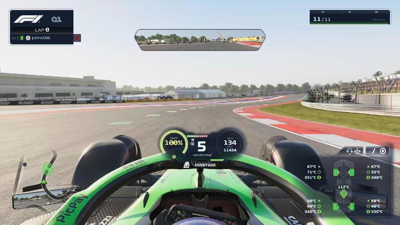F1 25 Purple Sector Racing COTA Qauli - YouTube