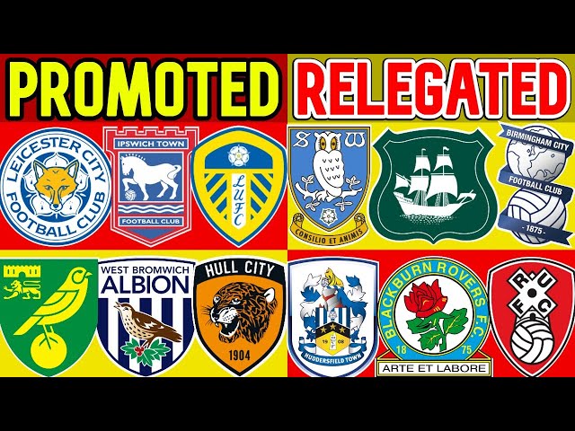 English Championship Team Logo