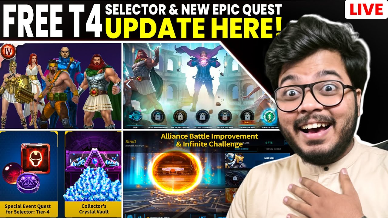 🔴 FINALLY! Olympus Gods Are Here in Marvel Future Fight ⚡ New Update ...