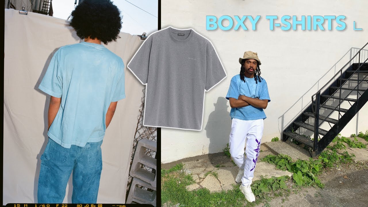 My Favourite Boxy t-shirts | Styling wardrobe essentials - YouTube