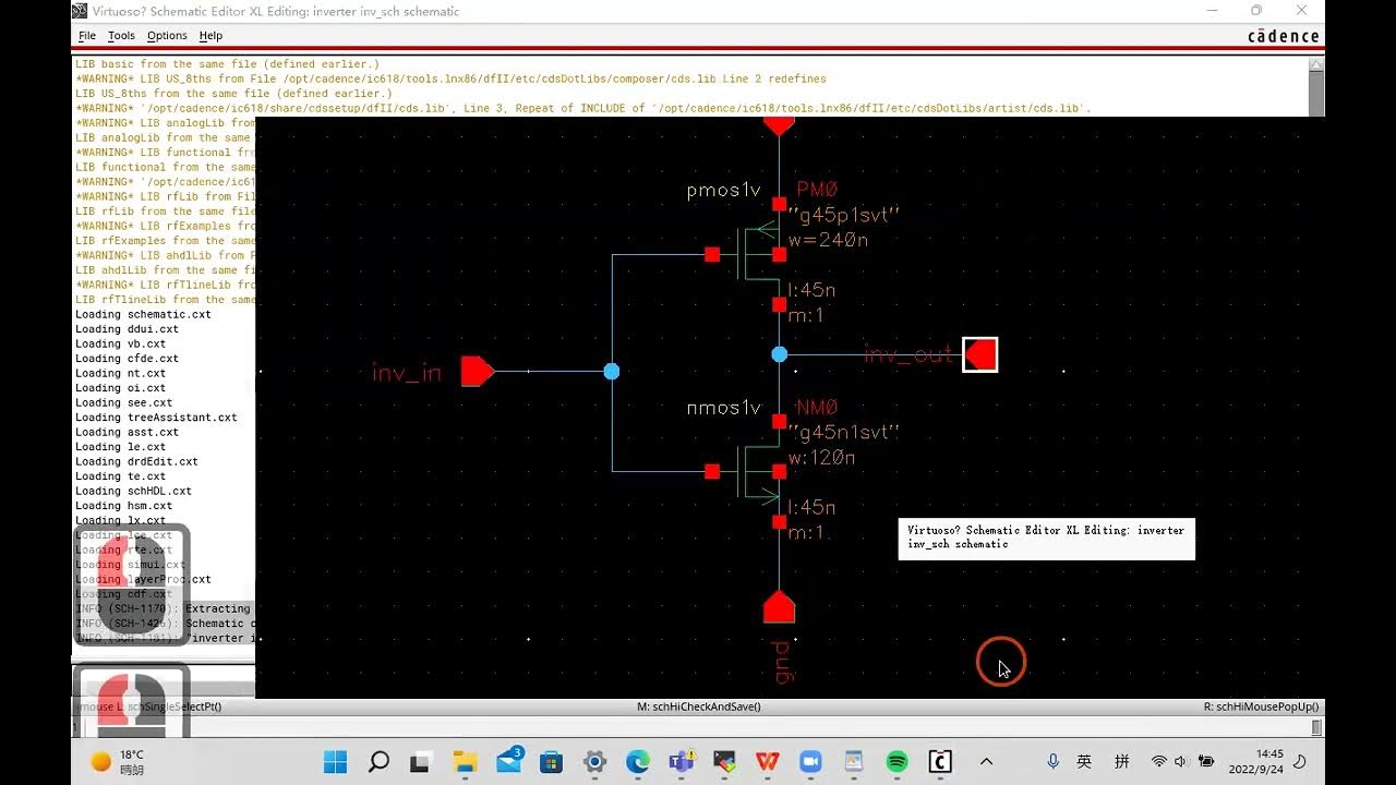 schematic + netlist extraction - YouTube
