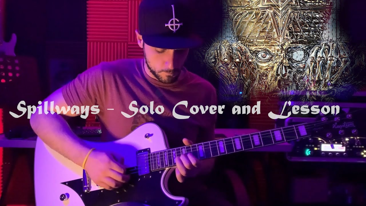 GHOST - Spillways [Guitar Solo Cover and Lesson by Hades] - YouTube