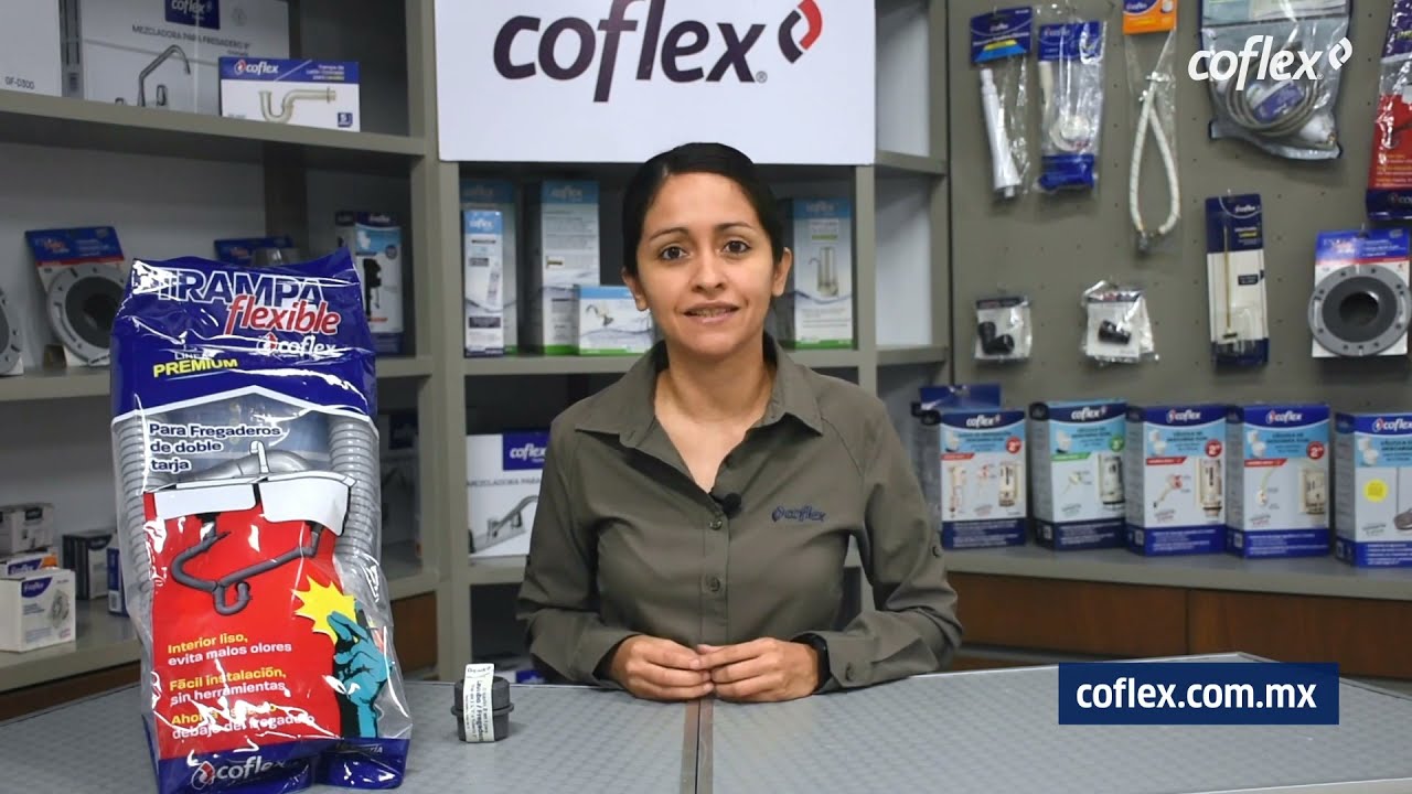 Cómo instalar una Trampa Flexible Coflex para Fregadero - YouTube