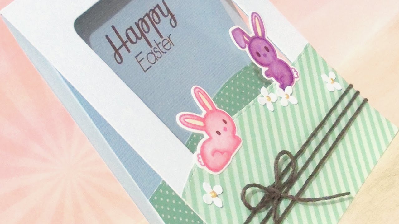 Acetate Window + "No-Line" coloring with embossed line - YouTube