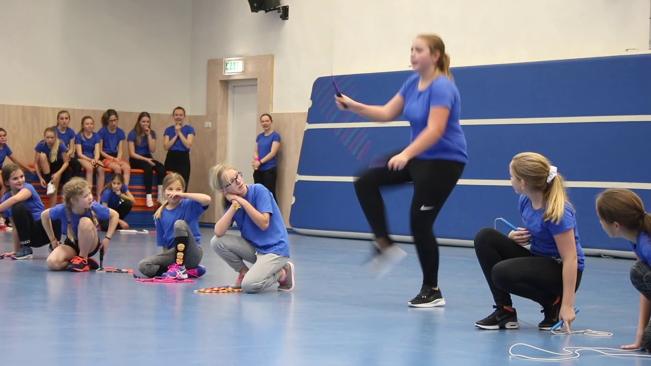 Dutch Rope Skipping Camp 2018 Dag 4 - YouTube
