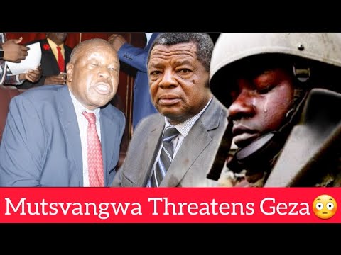 WATCH LIVE: Mutsvangwa Threatens Blessed Geza😳 - YouTube