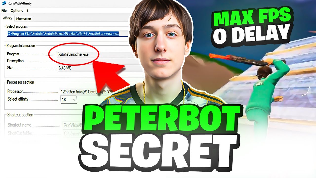 Peterbot’s Ultimate Settings for MAX FPS & 0 Input Delay in Fortnite ...