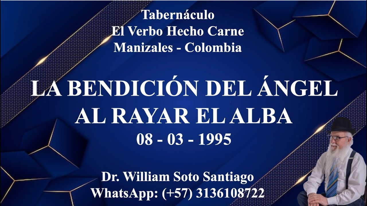 LA BENDICIÓN DEL ÁNGEL AL RAYAR EL ALBA - 08 - 03 -1995 - WILLIAM SOTO ...