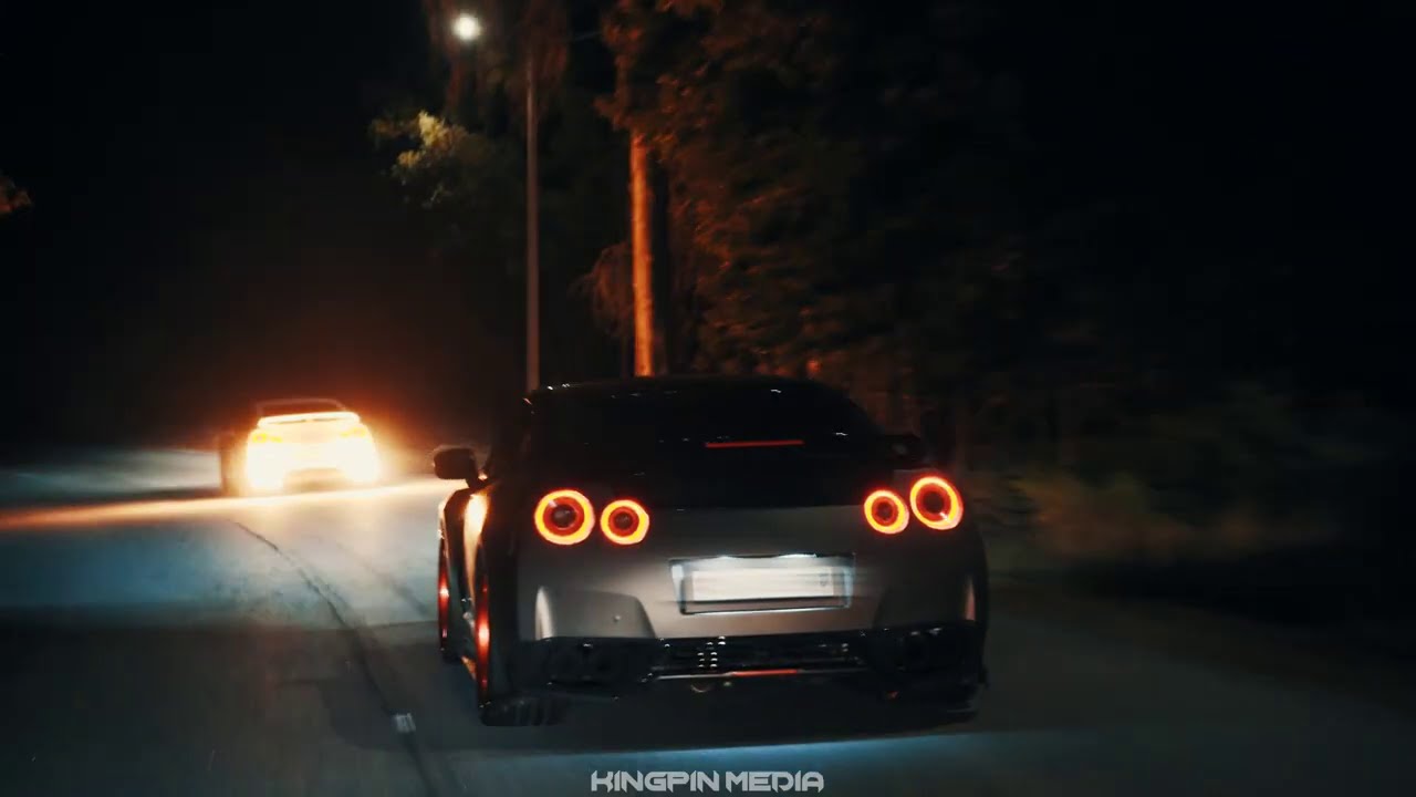 Night Lovell - Alone // 2x GT-R35 Flames // KINGPIN MEDIA - YouTube