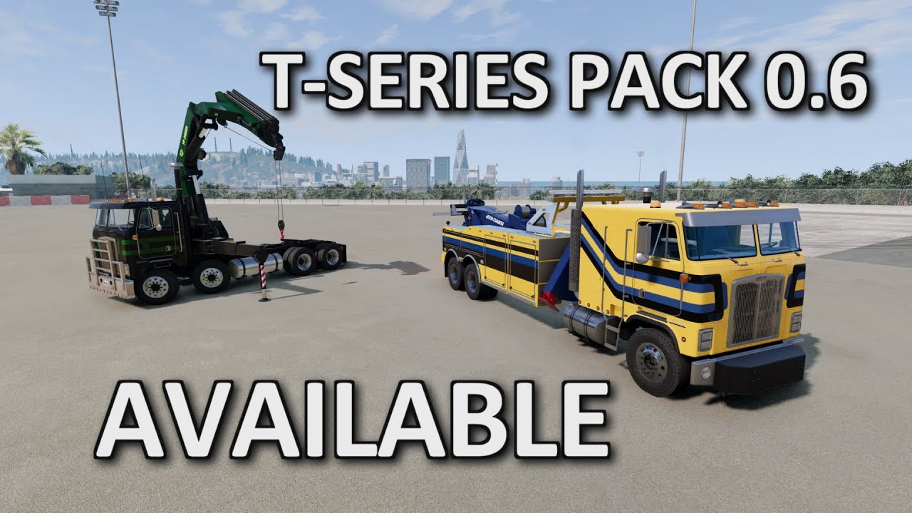 T-Series Pack 0.6 - Available | BeamNG.drive - YouTube