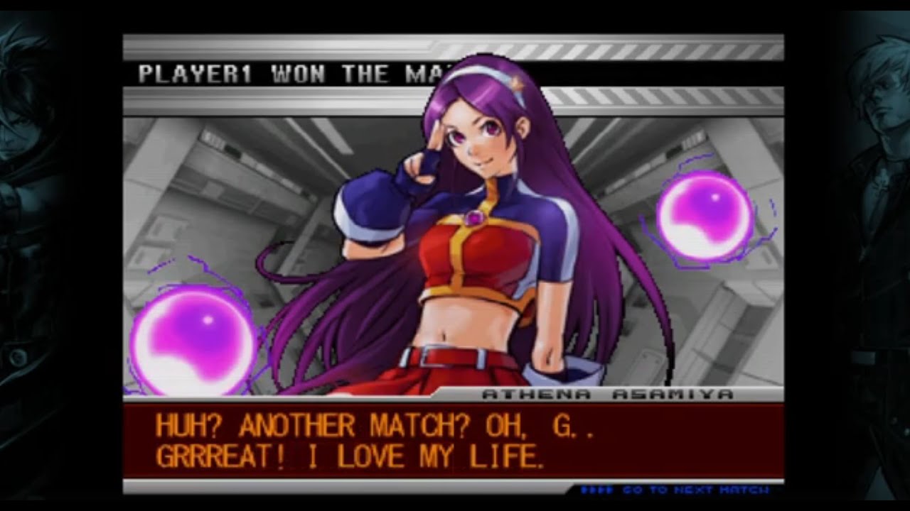 ATHENA THE KING OF FIGHTERS 2002 UNLIMITED MATCH - YouTube