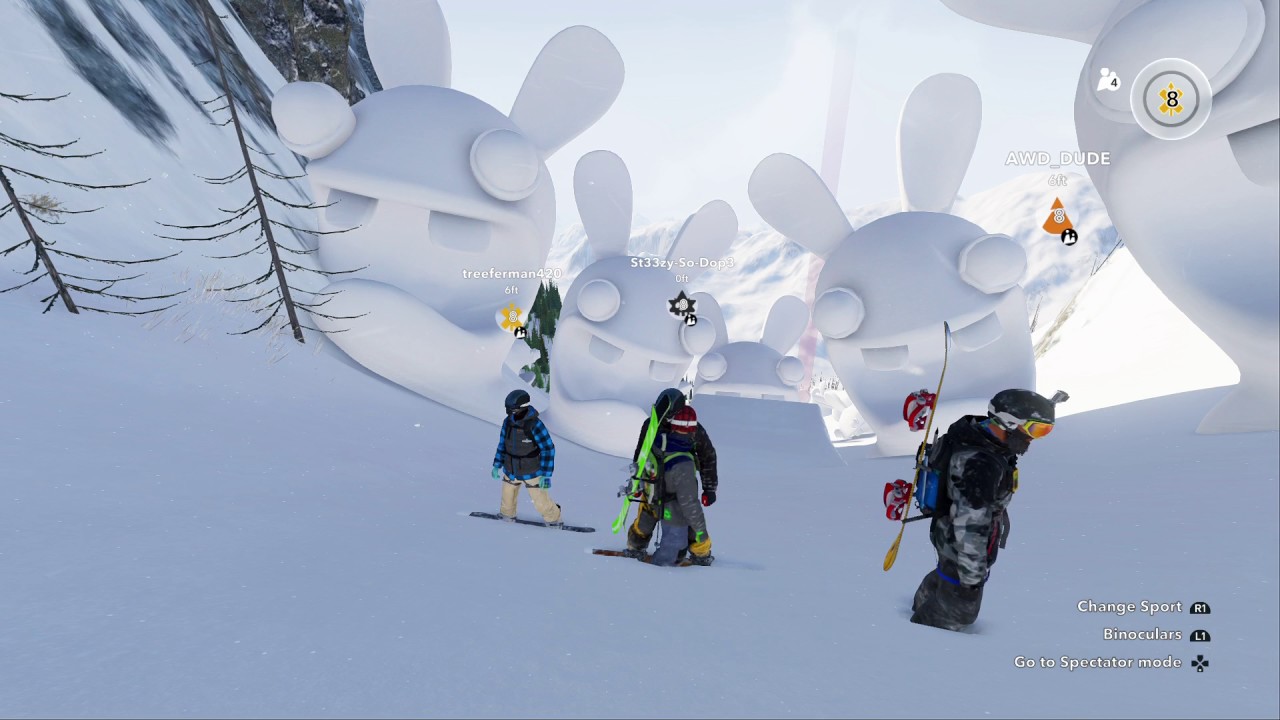 STEEP Beta: Cursed Mountain Of Rabbids! (Easter Egg) - YouTube