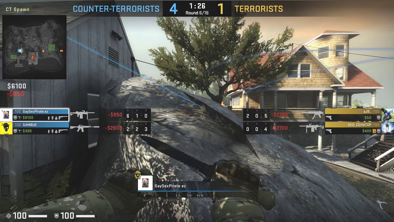 AWP is useless! How to learn the spray pattern of the negev - YouTube