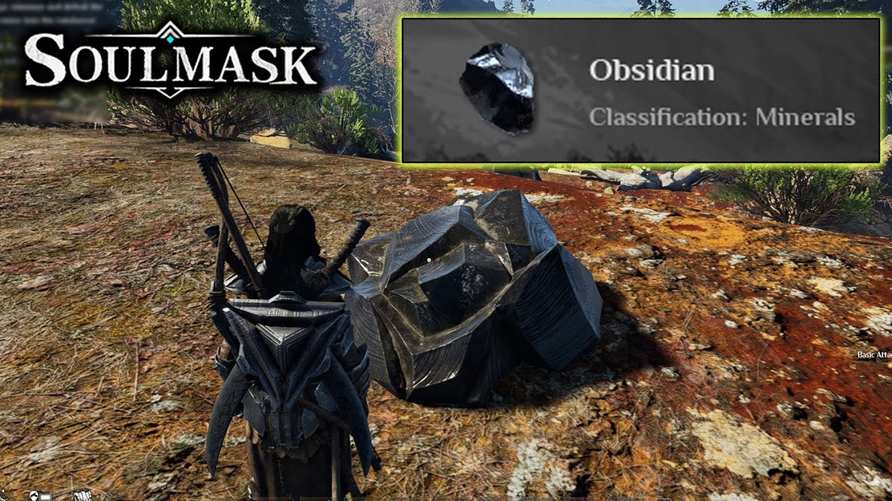 SOULMASK - Obsidian Ore Location - YouTube