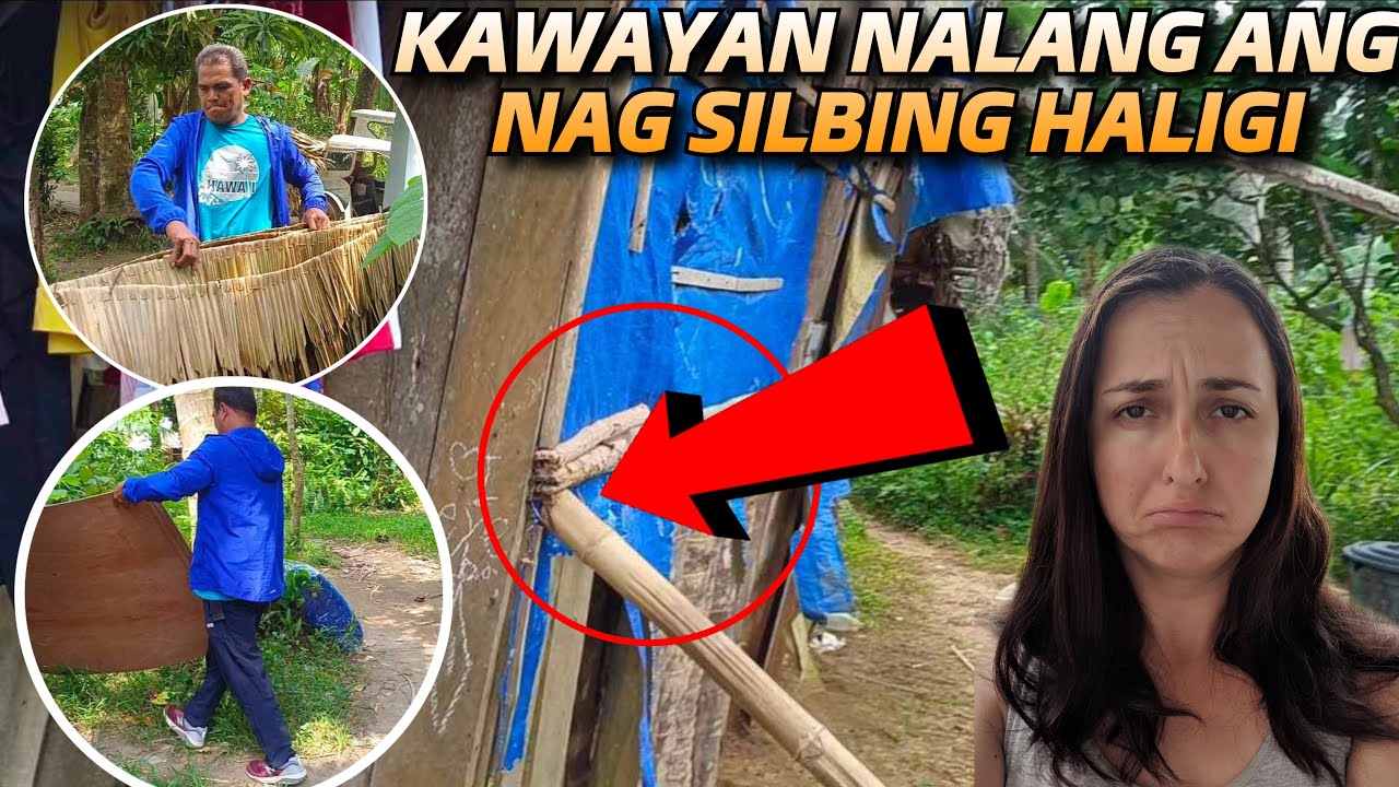 🔴 ISANG KAWAYAN NALANG ANG NAG SISILBING HALIGI NG BAHAY KAYA NAKA TAYO - YouTube