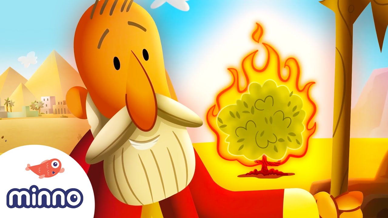 The Story of Moses and the Burning Bush | Bible Stories for Kids - YouTube