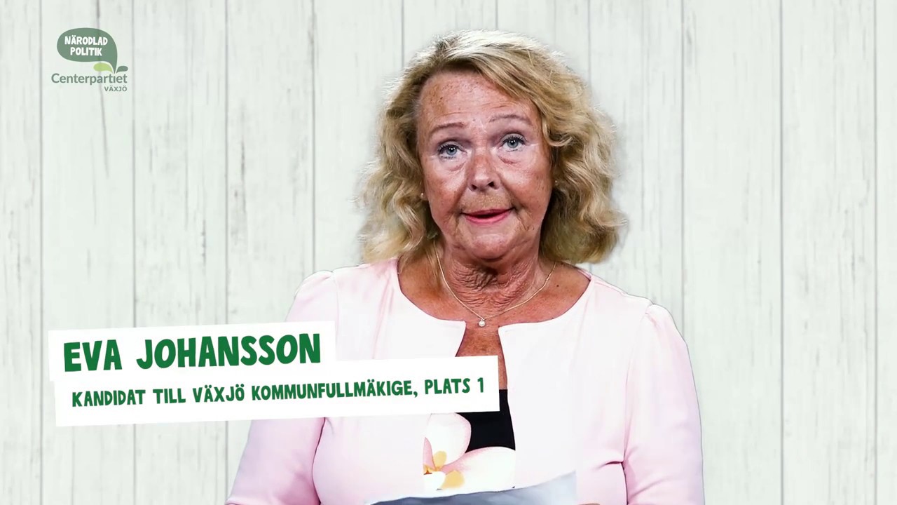 Centerpartiet - Presentation av Eva Johansson (C) - YouTube