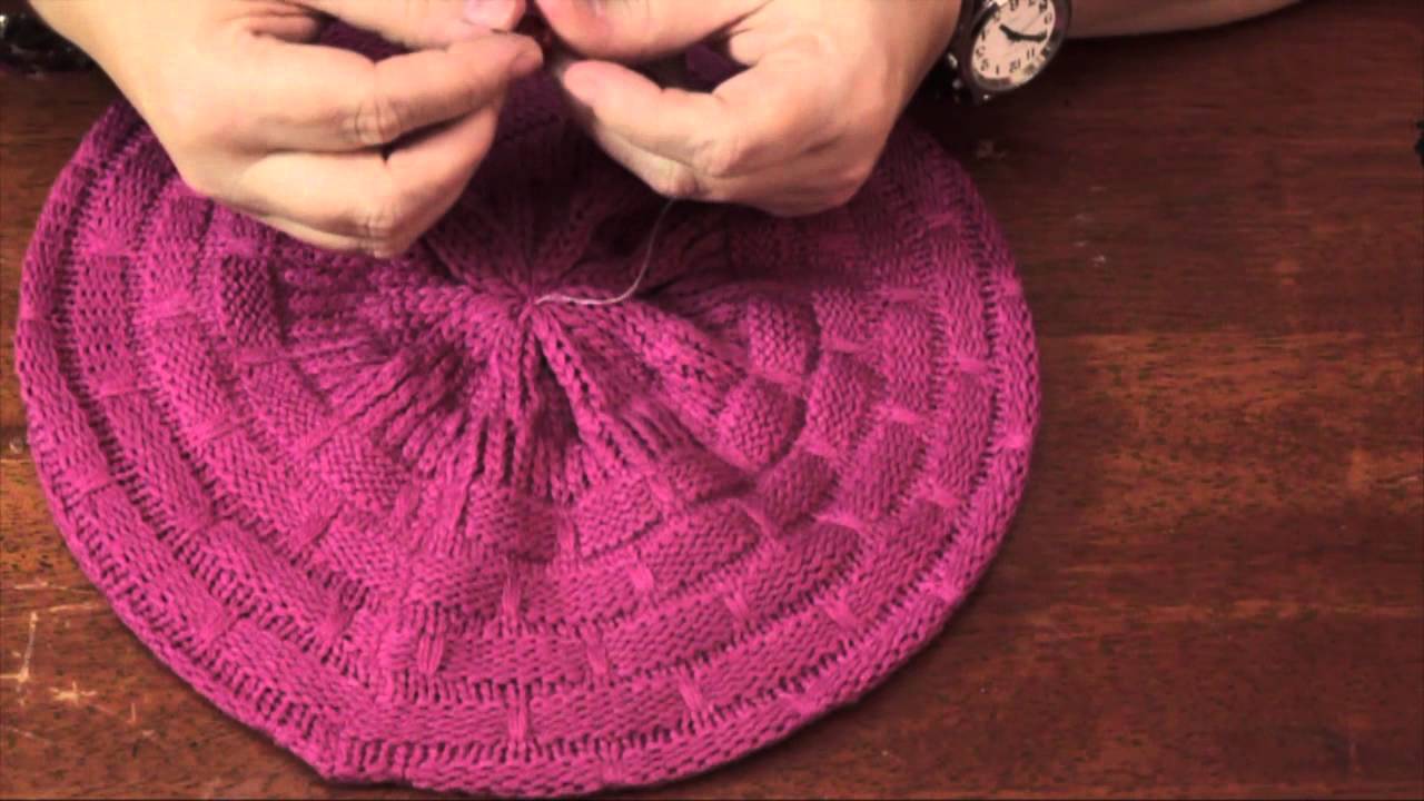 Sewing a Button to Knit Clothes : DIY Craft Projects - YouTube