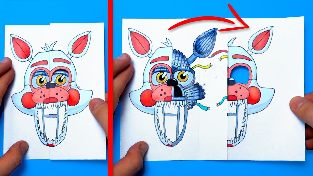 CREATE YOUR FNAF ANIMATRONICS 4 COOL Five Nights at Freddy's DIY IDEA ...