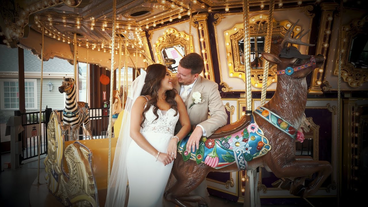Meet me by the carousel! | Pamela & Doug’s Wedding Film @ The East Wind ...