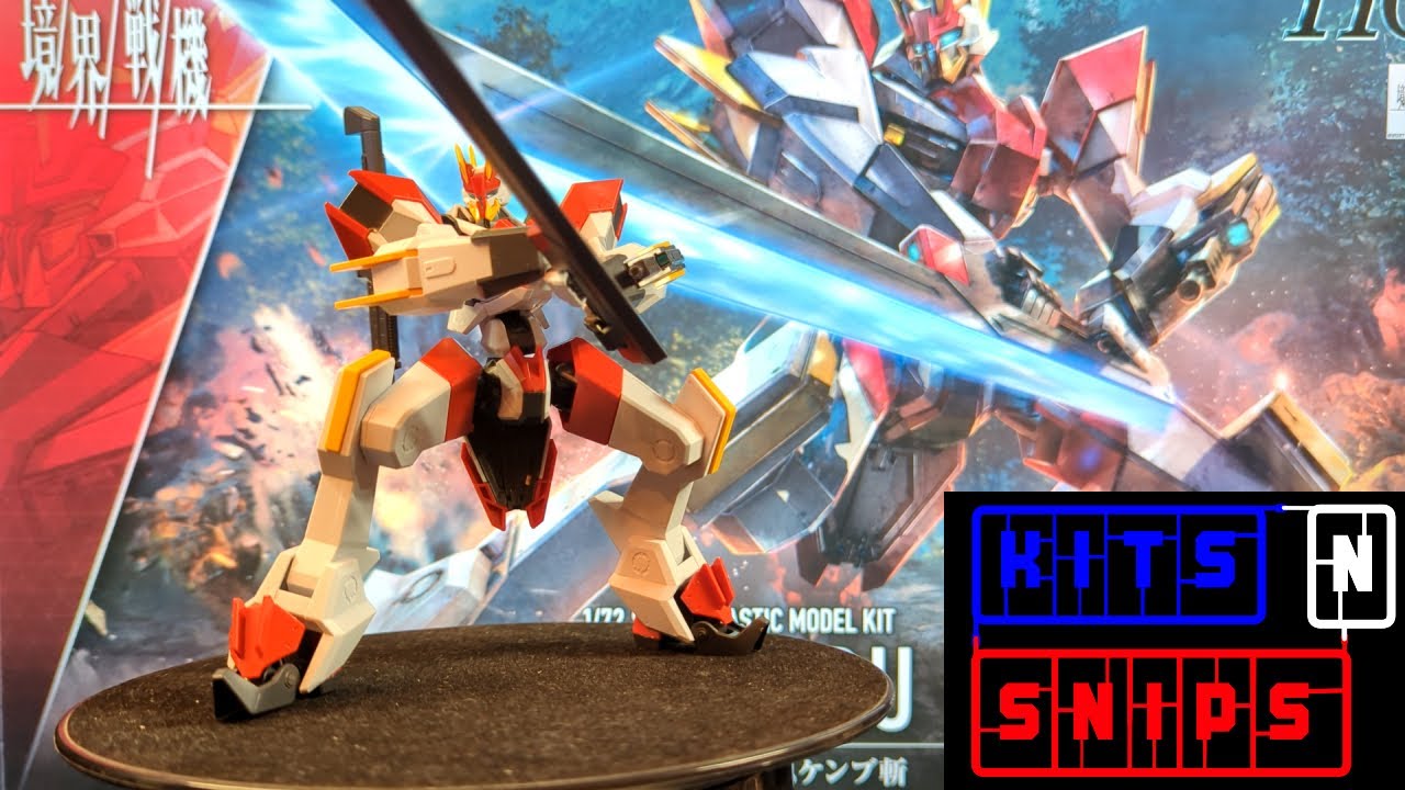 HG MAILeS KENBU ZAN Time-lapse build - YouTube