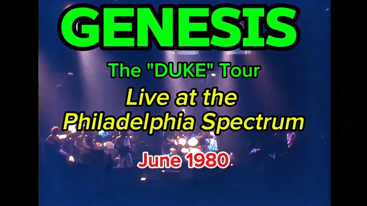 GENESIS "The DUKE Tour" with PHIL COLLINS June 17th, 1980 LIVE at the ...