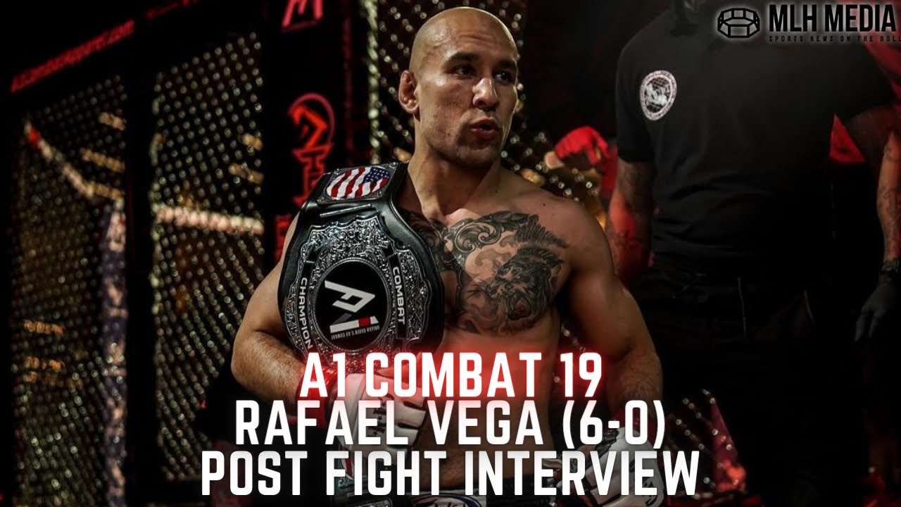 A1 Combat 19 Post Fight Interview | Rafael Vega Talks 6-0 Start, MMA ...