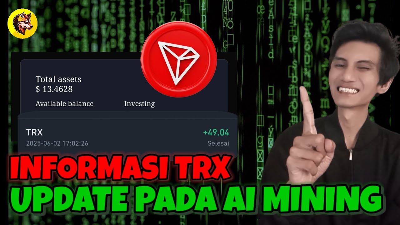 Apakah TRX Coin Akan Pump Naik AI Mining Blockchain NFT - YouTube