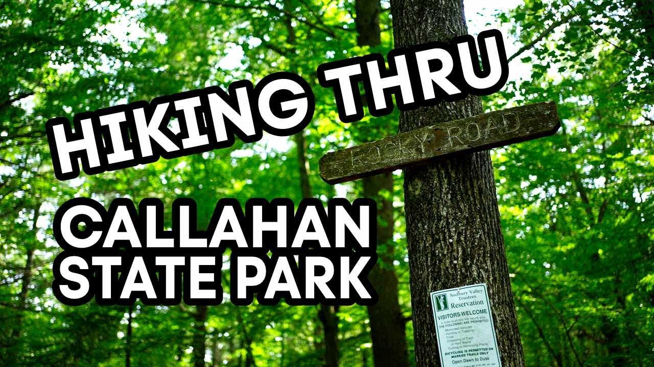 Matt Chan Hikes Callahan State Park | Framingham, MA - YouTube