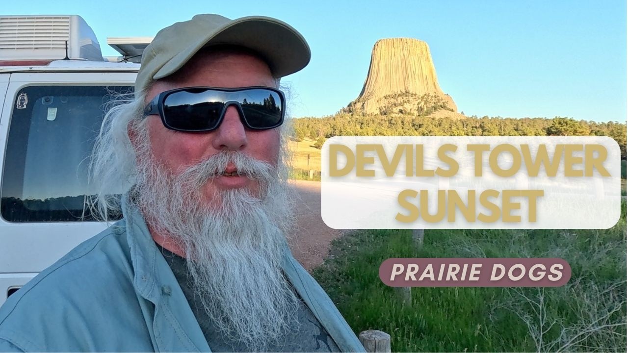 Devils Tower Sunset & Prairie Dogs: Must See Wyoming Icons - YouTube