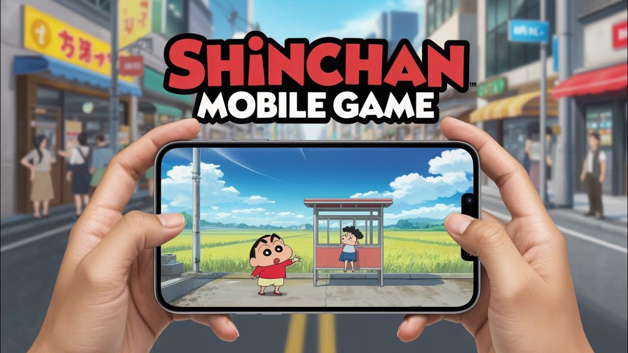 "Shinchan New Open World Game 😍 | Android Shiro and Coaltown Hindi ...