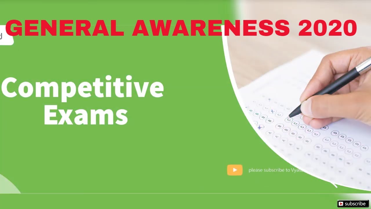 general awareness for competitive exams 2020 - YouTube
