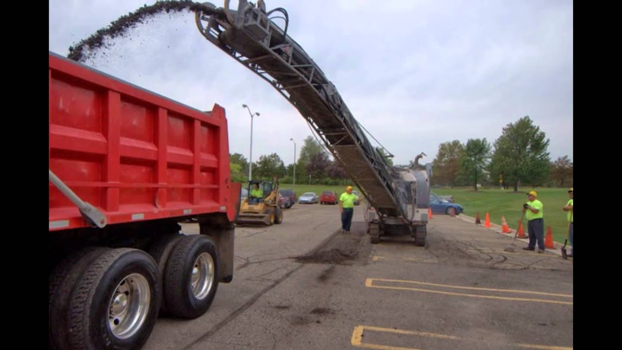 HUTCH PAVING MILL AND OVERLAY - YouTube