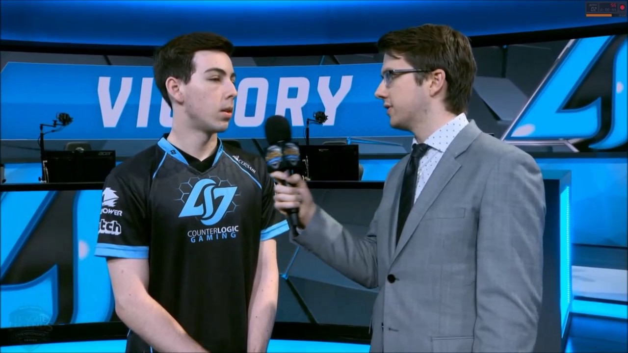 CLG beats FLY-interview with Stixxay[week8-d3]-league of legends - YouTube