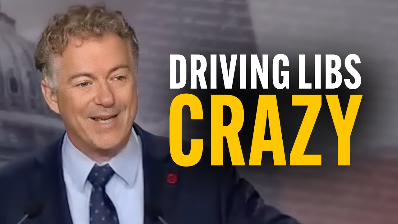 WATCH: Rand Paul Makes Libs Go CRAZY - YouTube