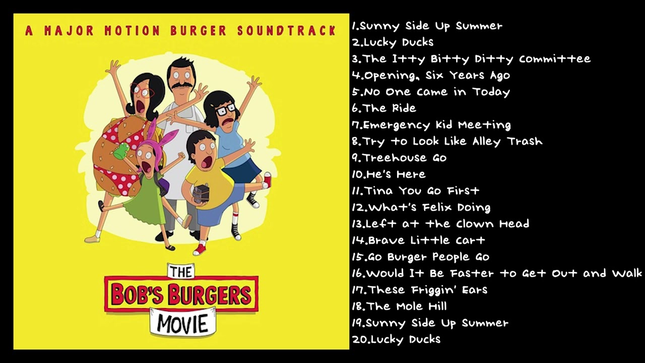 The Bob’s Burgers Movie OST | A Major Motion Burger Soundtrack - YouTube