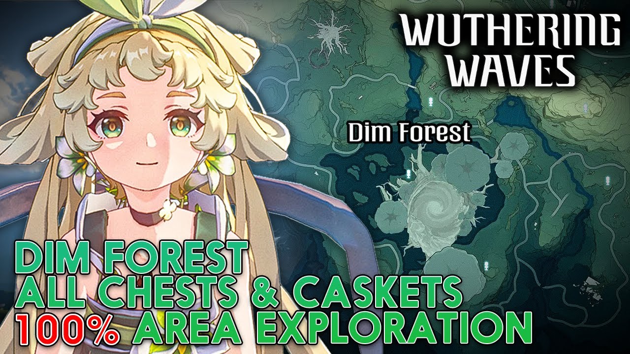 Dim Forest 100% Exploration Route | Wuthering Waves Guide - YouTube
