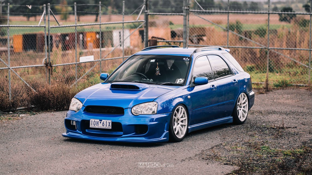 Sidestreet Hangs | Bagged Blobeye WRX Wagon - YouTube