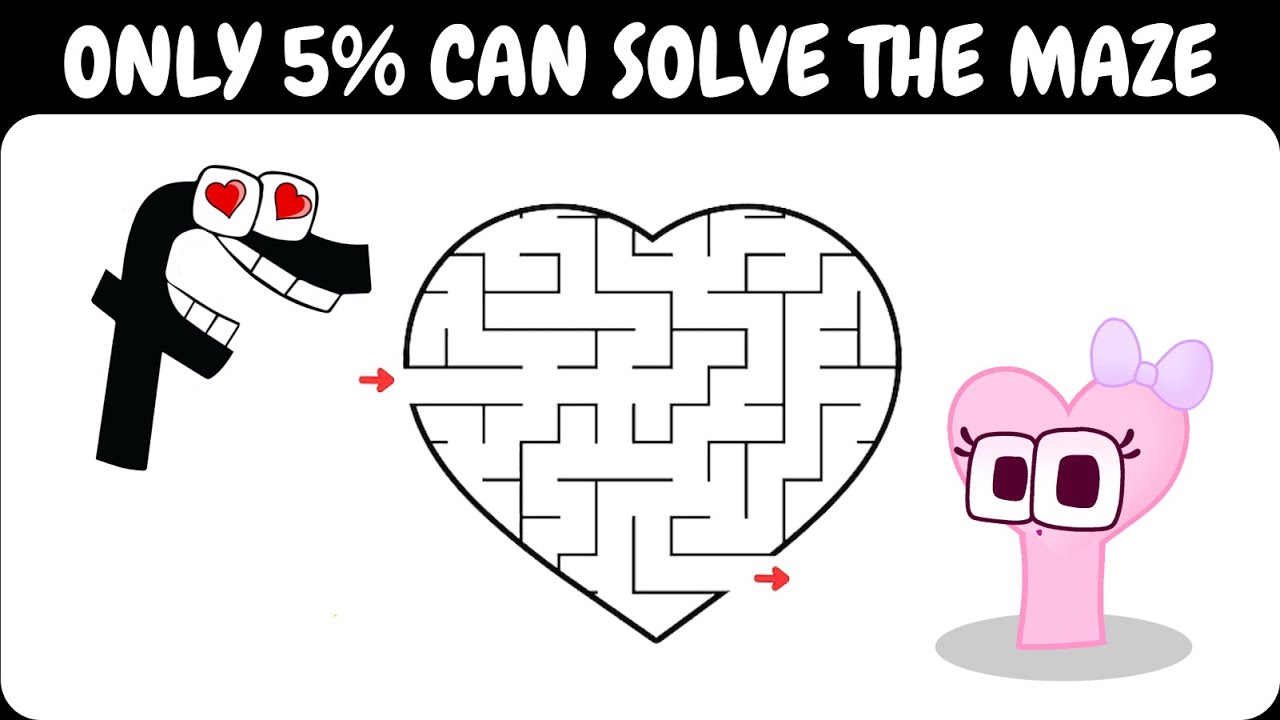 Solve The Alphabet Lore Math Maze, Can you spot the odd Alphabet Lore ...