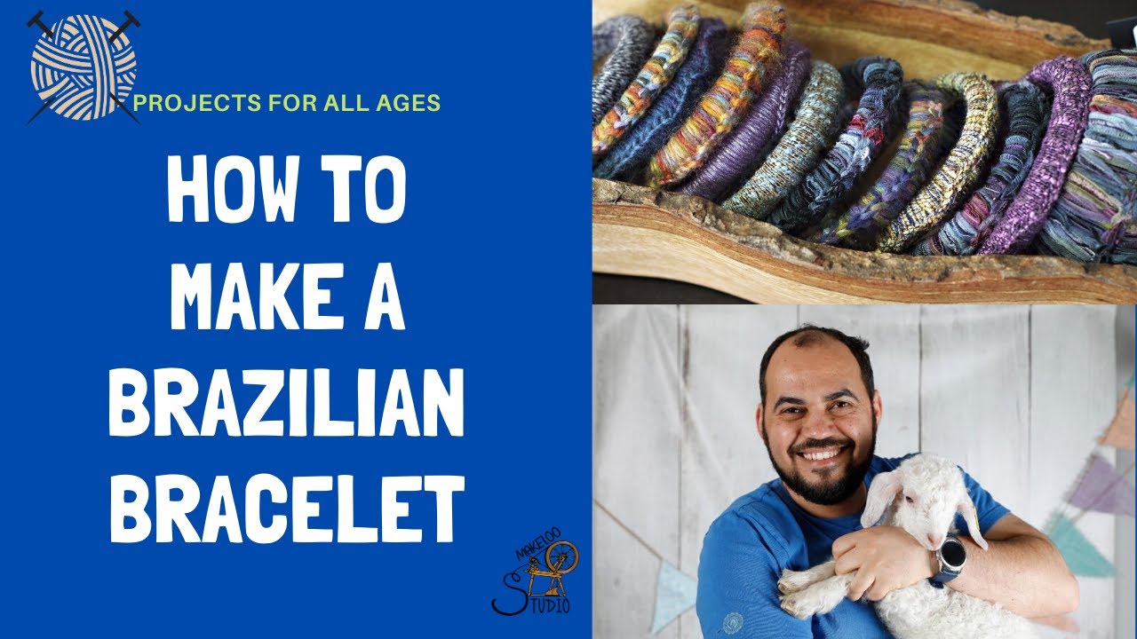 How to make a Brazilian bracelet - YouTube