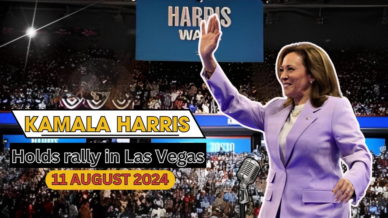 Kamala Harris Full Speech at Las Vegas Rally | August 11, 2024 ...