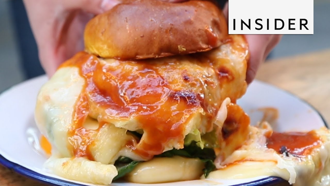 Cheesiest Burger In London - YouTube