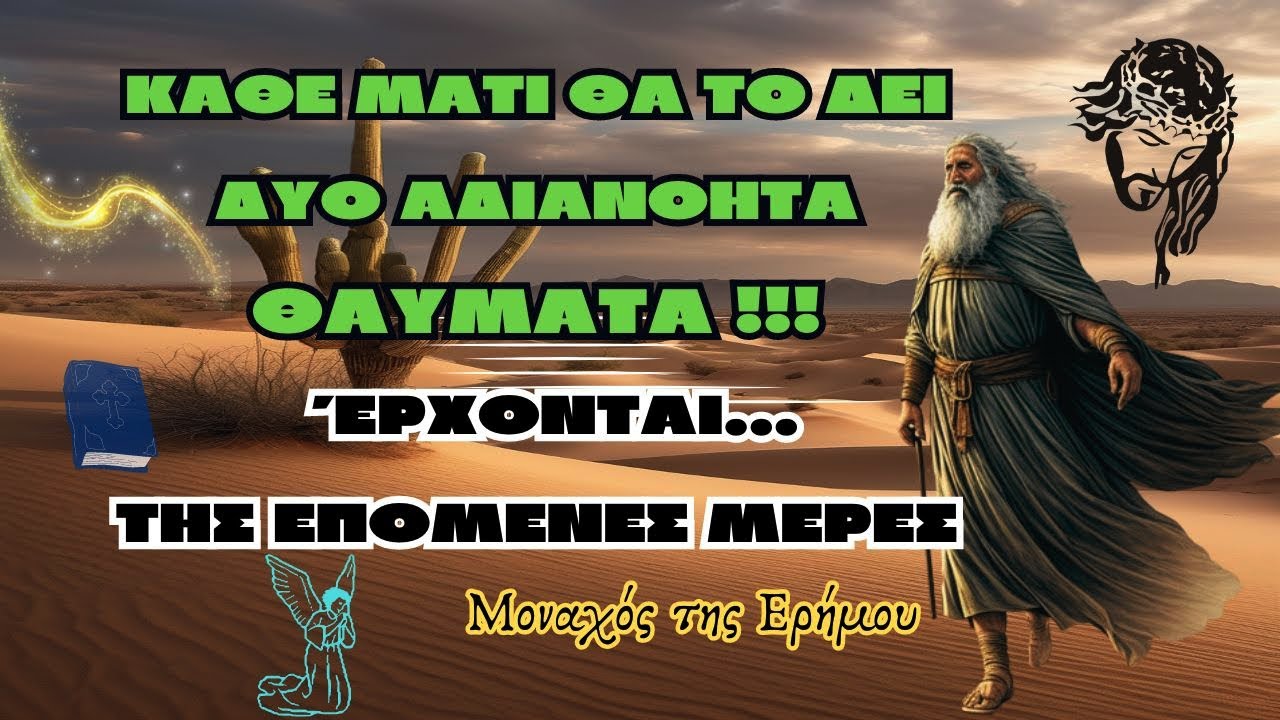 ΕΚΤΑΚΤΟ !!! | ΚΑΘΕ ΜΑΤΙ ΘΑ ΤΟ ΔΕΙ !!! Δυο παράξενα θαύματα έρχονται ...